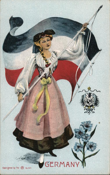 Lot of 25: National Girl Series Artist Signed Howard G. Hilder Postcard