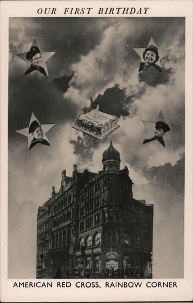 American Red Cross, Rainbow Corner - Our First Birthday London, England ...