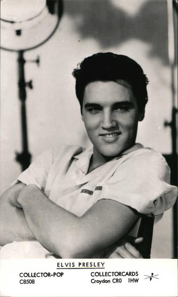 Elvis Presley Celebrities Postcard