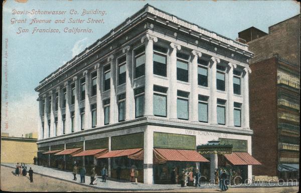 Davis-Schonwasser Co. Building, Grant Avenue and Sutter Street San ...