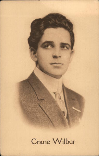 Crane Wilbur Actors Postcard
