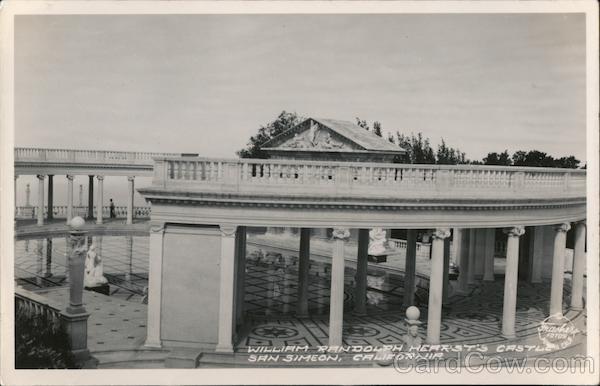 William Randolph Hearst's Castle San Simeon, CA Postcard