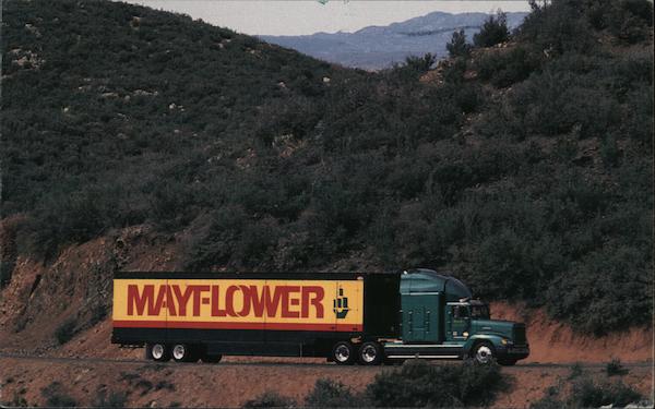 Mayflower Capitol Moving Services Sacramento, CA Postcard