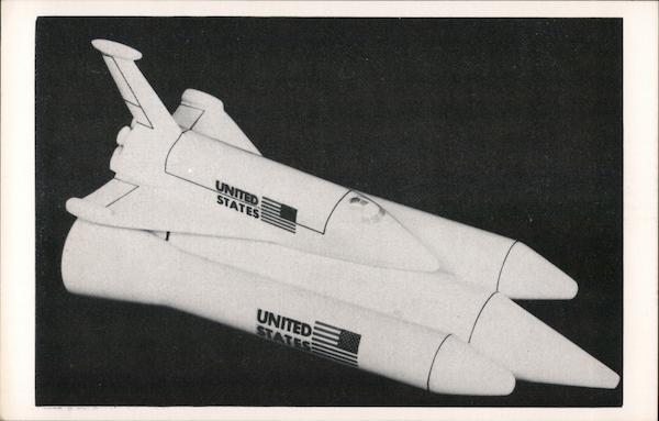 1971 Model of Proposed Design of Space Shuttle - NASA Space & Rockets ...