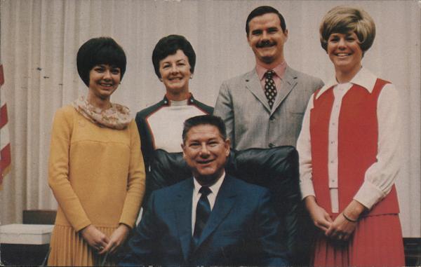 Assembly Speaker Bob Monagan and family in State Capitol Office. Re ...
