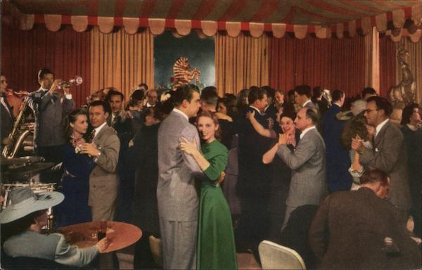 Fairmont Hotel Cirque Room San Francisco, CA Postcard