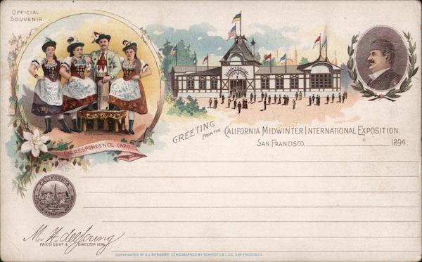 Rare: German Village - California Midwinter International Exposition ...