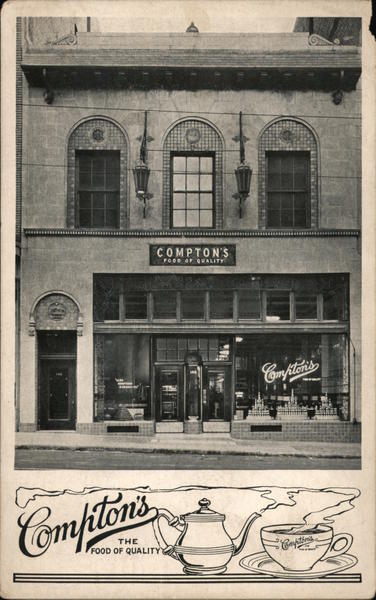 Compton's the food of high quality San Francisco, CA Postcard
