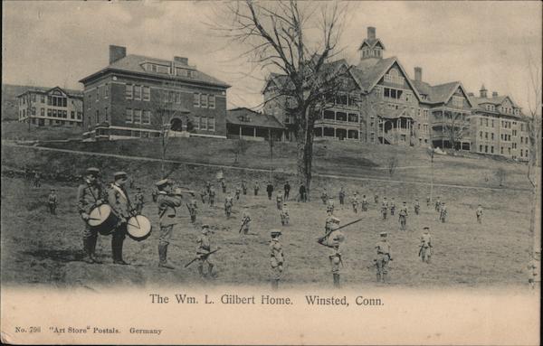 William L. Gilbert Home for Friendless Children Winsted, CT Postcard