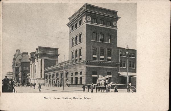 North Union Station Boston, MA Postcard