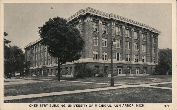 Chemistry Building - University of Michigan Ann Arbor, MI Postcard