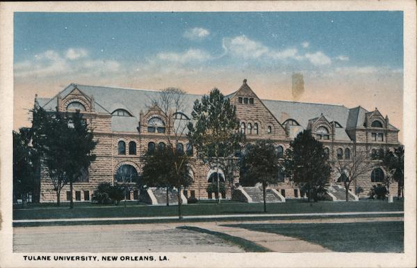 Tulane University New Orleans, LA Postcard