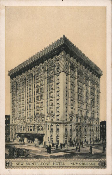 New Monteleone Hotel New Orleans, LA Postcard