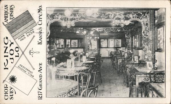 King Joy Lo Kansas City, MO Postcard