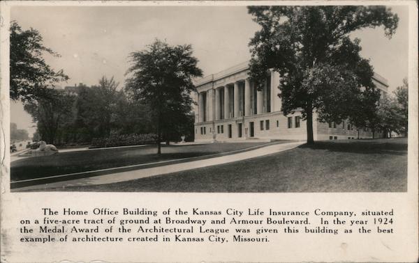 Home Office Building of Kansas City Life Insurance Company Architecture ...