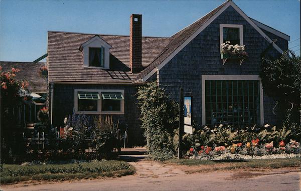The Whistling Oyster Tea Room and Gift Shop Ogunquit, ME Postcard