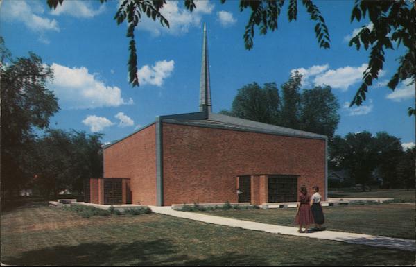 Stephens College Chapel Columbia, MO Postcard