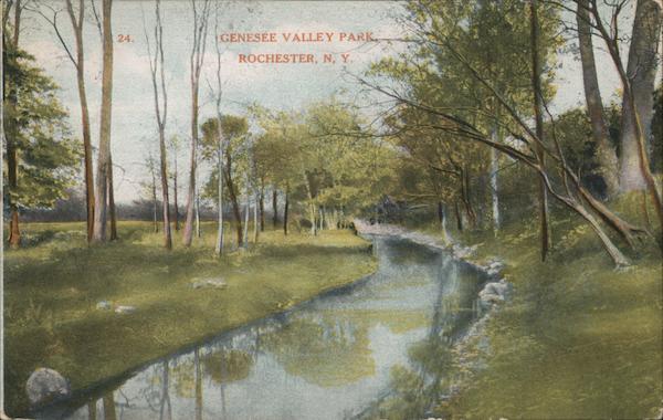 Genesee Valley Park Rochester, NY Postcard