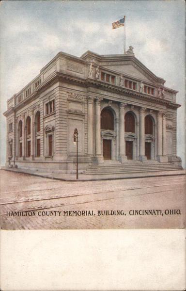 Hamilton County Memorial Building Cincinnati, OH Postcard Hamilton County Memorial Building Cincinnati, OH Postcard