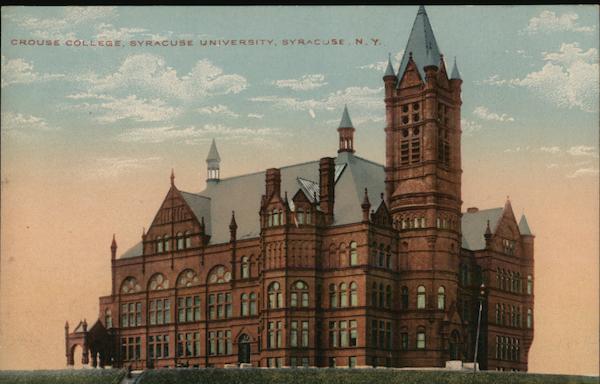 Crouse College, Syracuse University New York Postcard