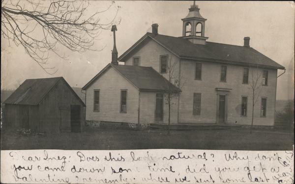 Colonial Home Pennsylvania Buildings Postcard