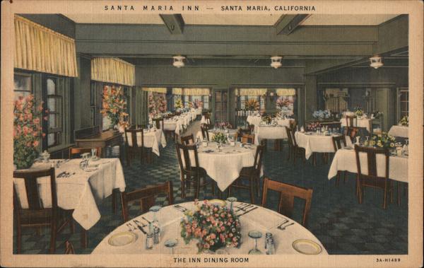Santa Maria Inn California Postcard