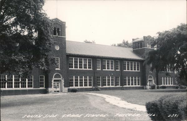 South Side Grade School Tuscola, IL Postcard South Side Grade School Tuscola, IL Postcard