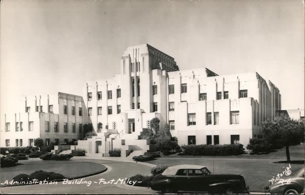Administration Building, Fort Miley San Francisco, CA Pictorial Postcard