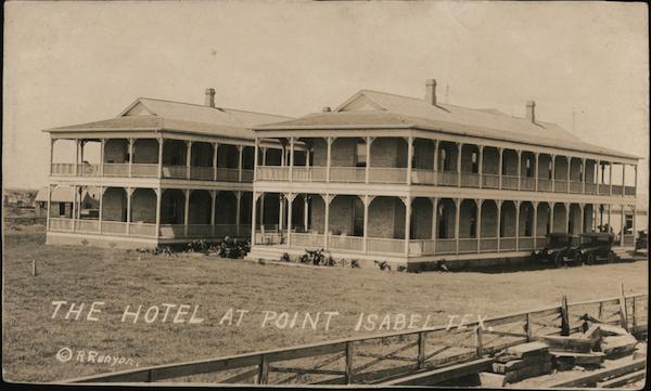 The Hotel Port Isabel, TX R. Runyun Postcard