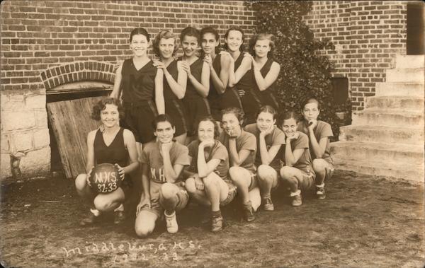 Middleburg High School Girls' Basketball Team 1932-33 Middleburgh, NY ...