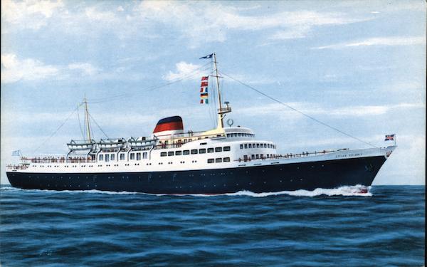 M/S Stella Solaris from Sun Line Cruise Ships Postcard