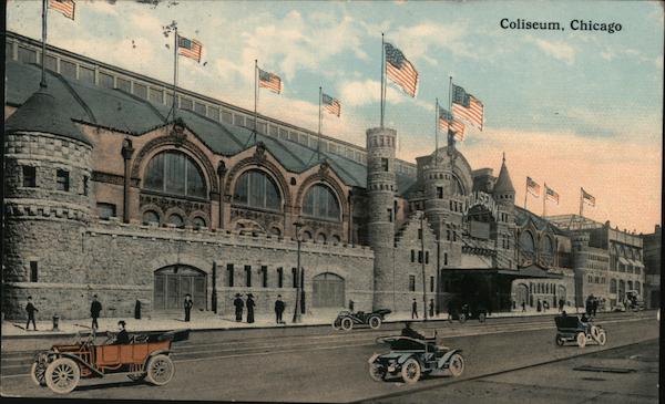 Coliseum Chicago, IL Postcard